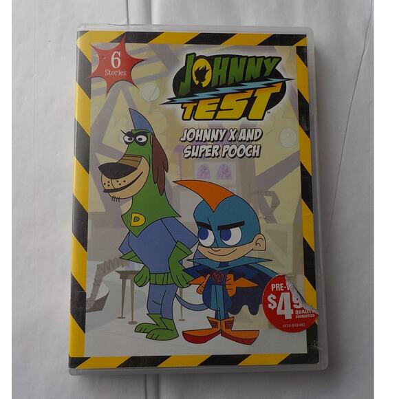 Unbranded | Media | Johnny Test Cartoons Tv Show 6 Series Dvd Johnny X ...
